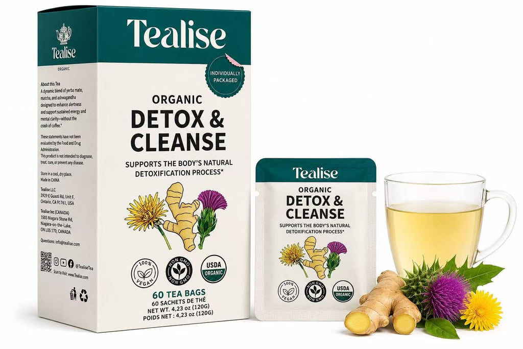 Tealise organic detox tea bags