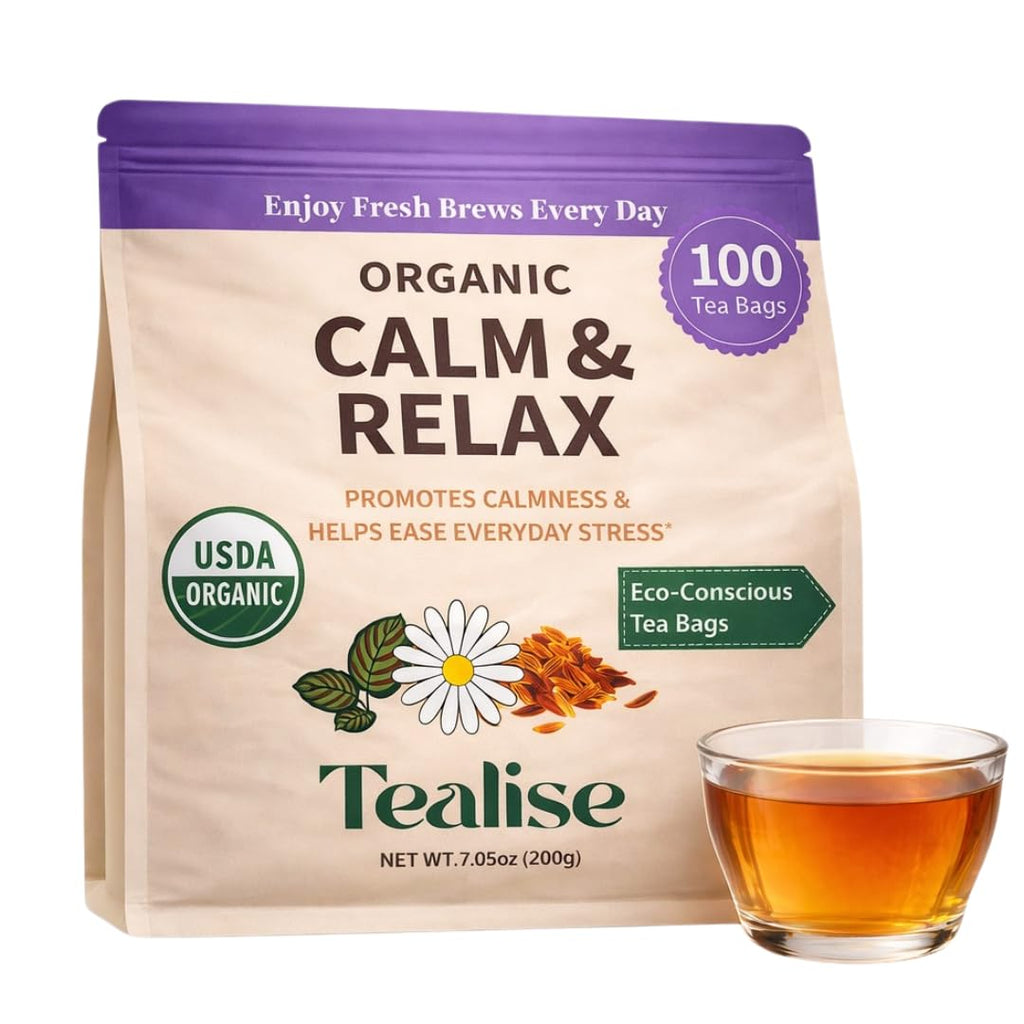 Tealise organic herbal tea bags
