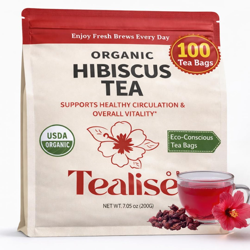 Tealise organic hibiscus tea bags