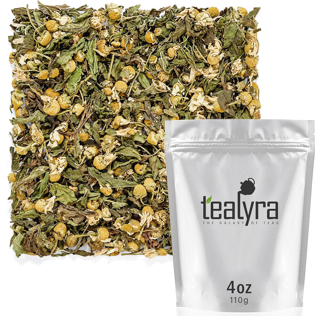 Tealyra chamomile herbal tea blend