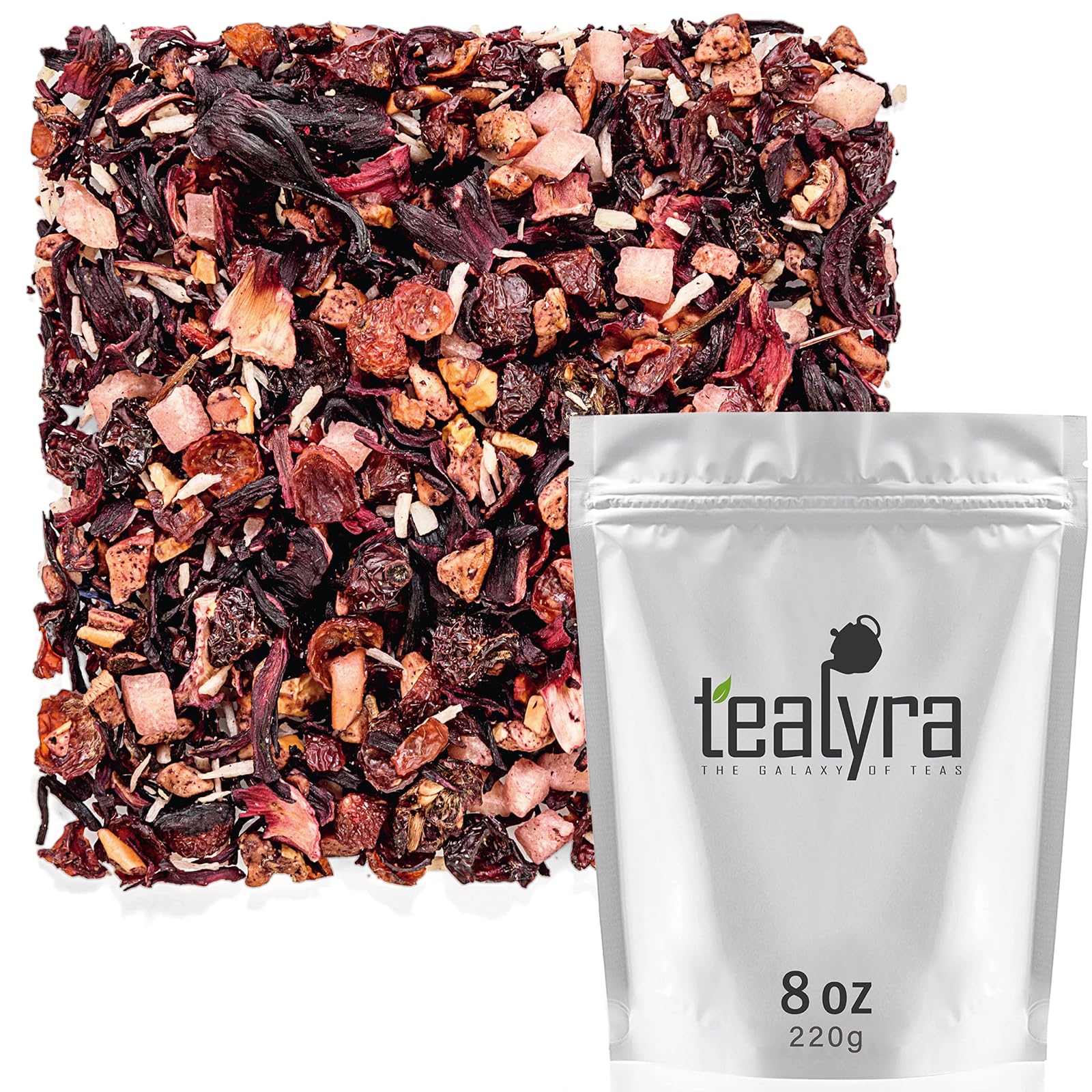 Tealyra coconut hibiscus herbal tea