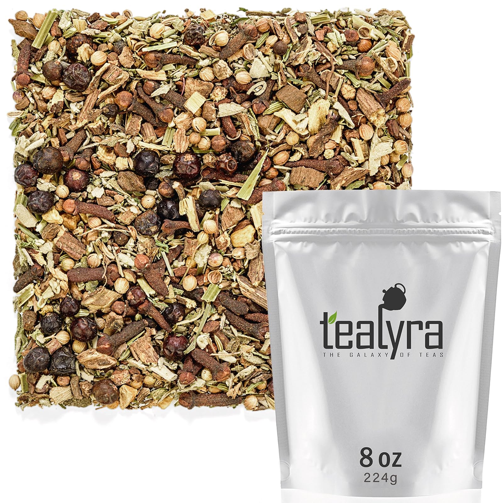 Tealyra dandelion ginger herbal tea