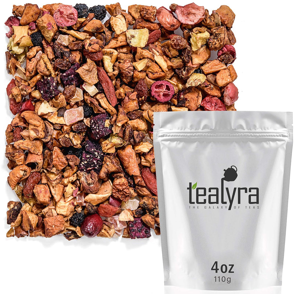 Tealyra fruity herbal tea blend