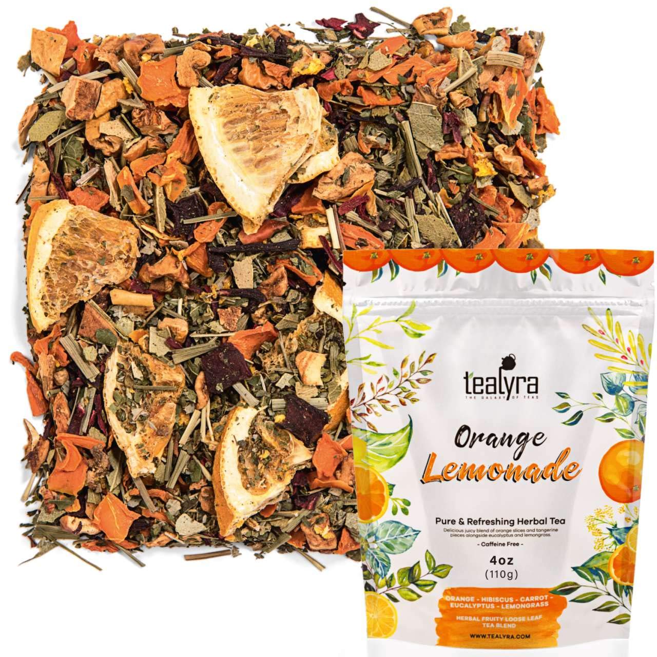 Tealyra herbal tea blend for relaxation