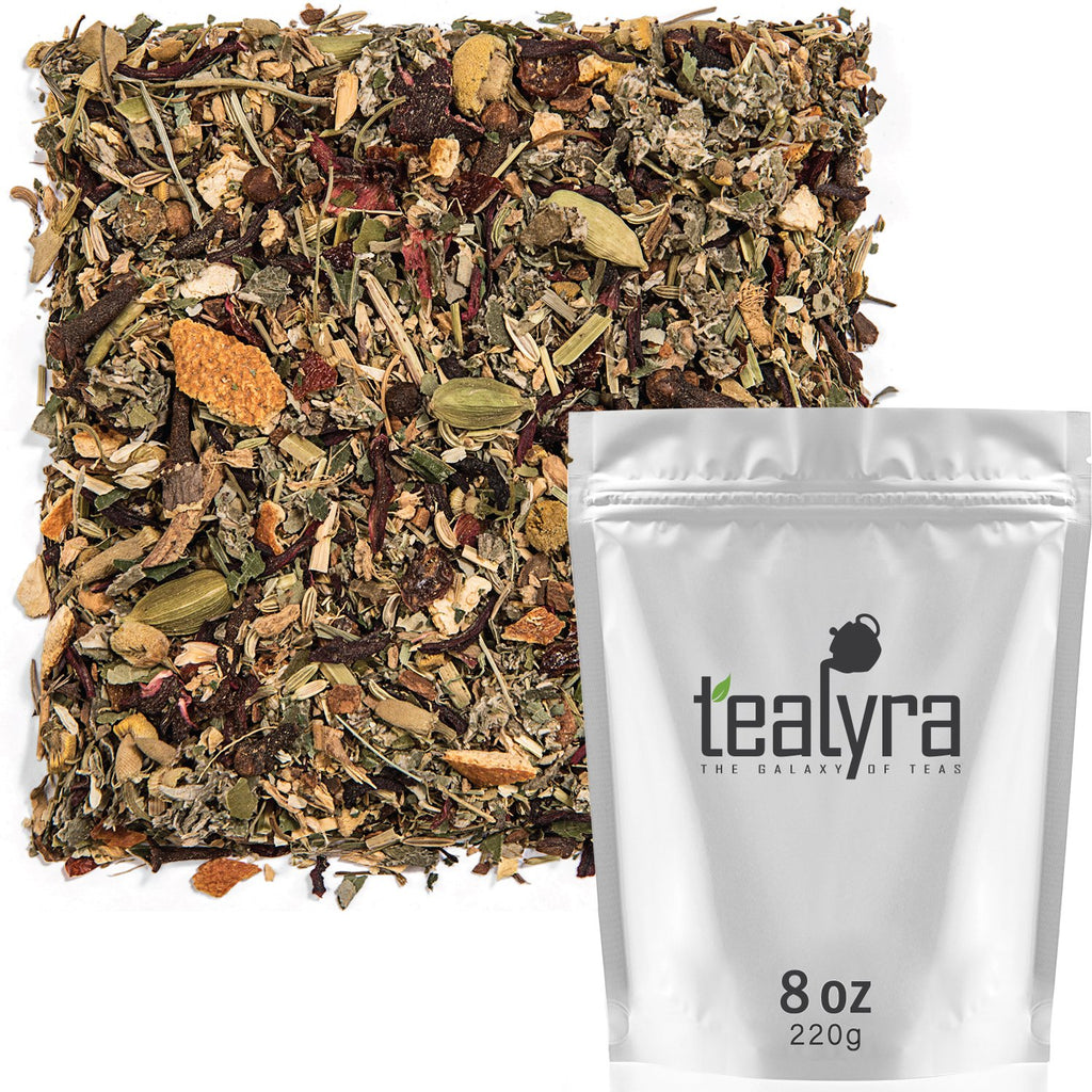 Tealyra herbal tea calming blend