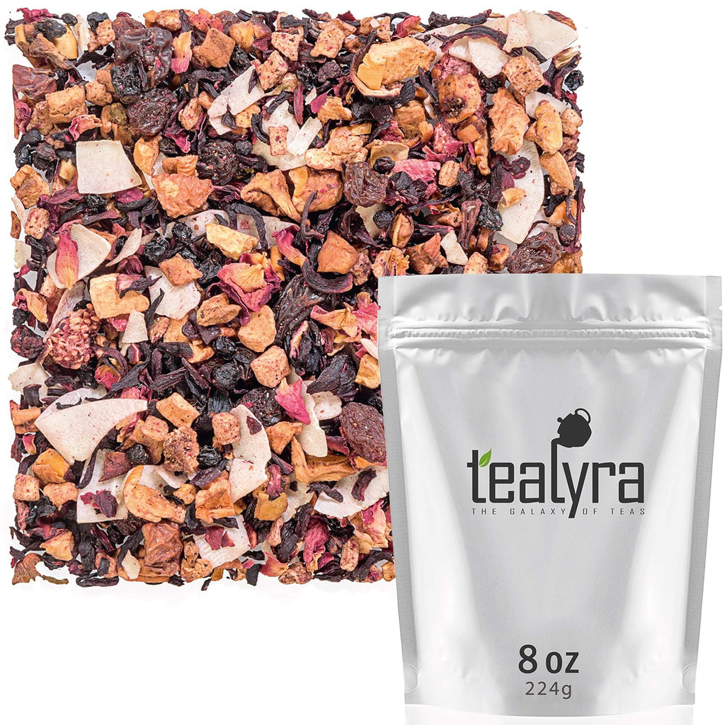 Tealyra herbal tea sweet berry blend