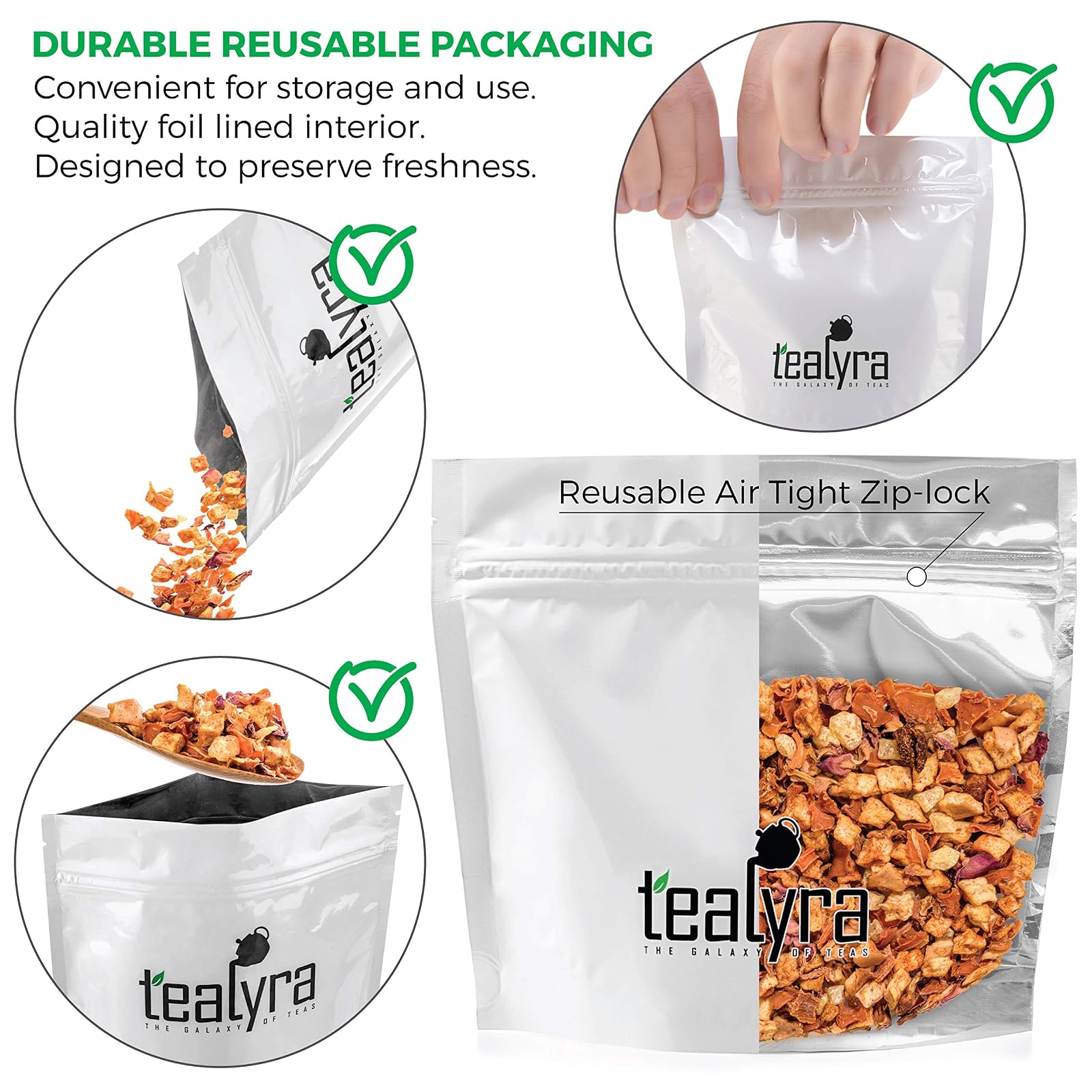 Tealyra loose leaf tea selection