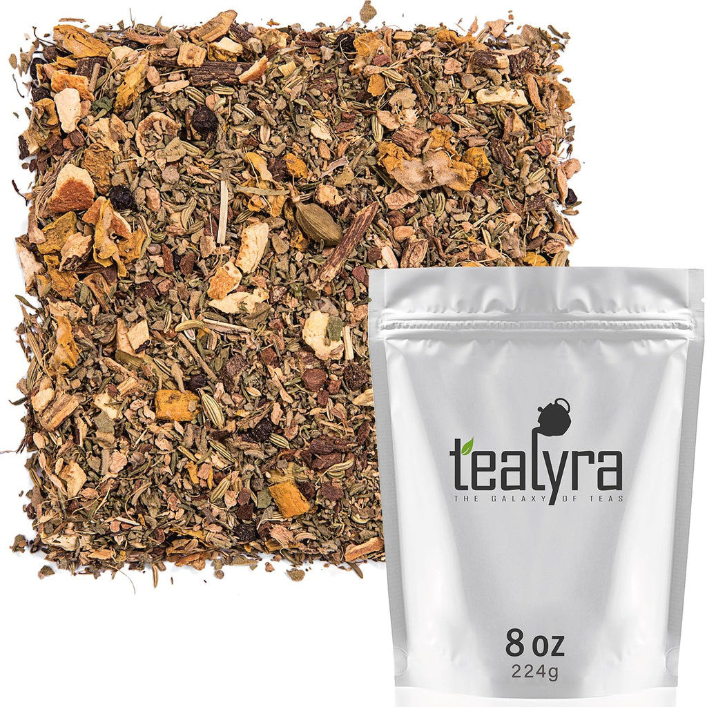 Tealyra turmeric healthy tonic tea