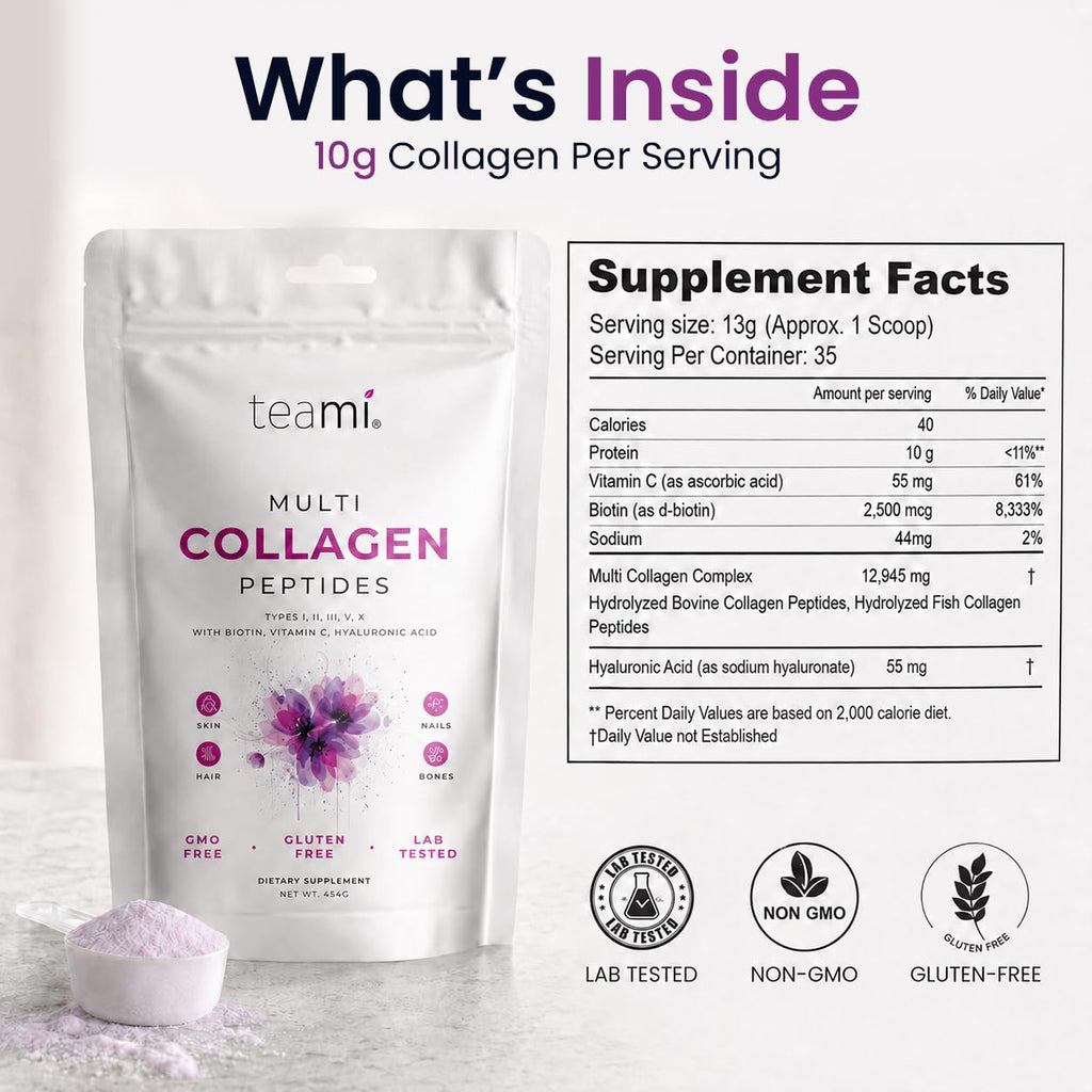 Teami collagen peptides for beauty
