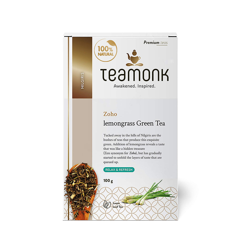 Teamonk Zoho green tea bags