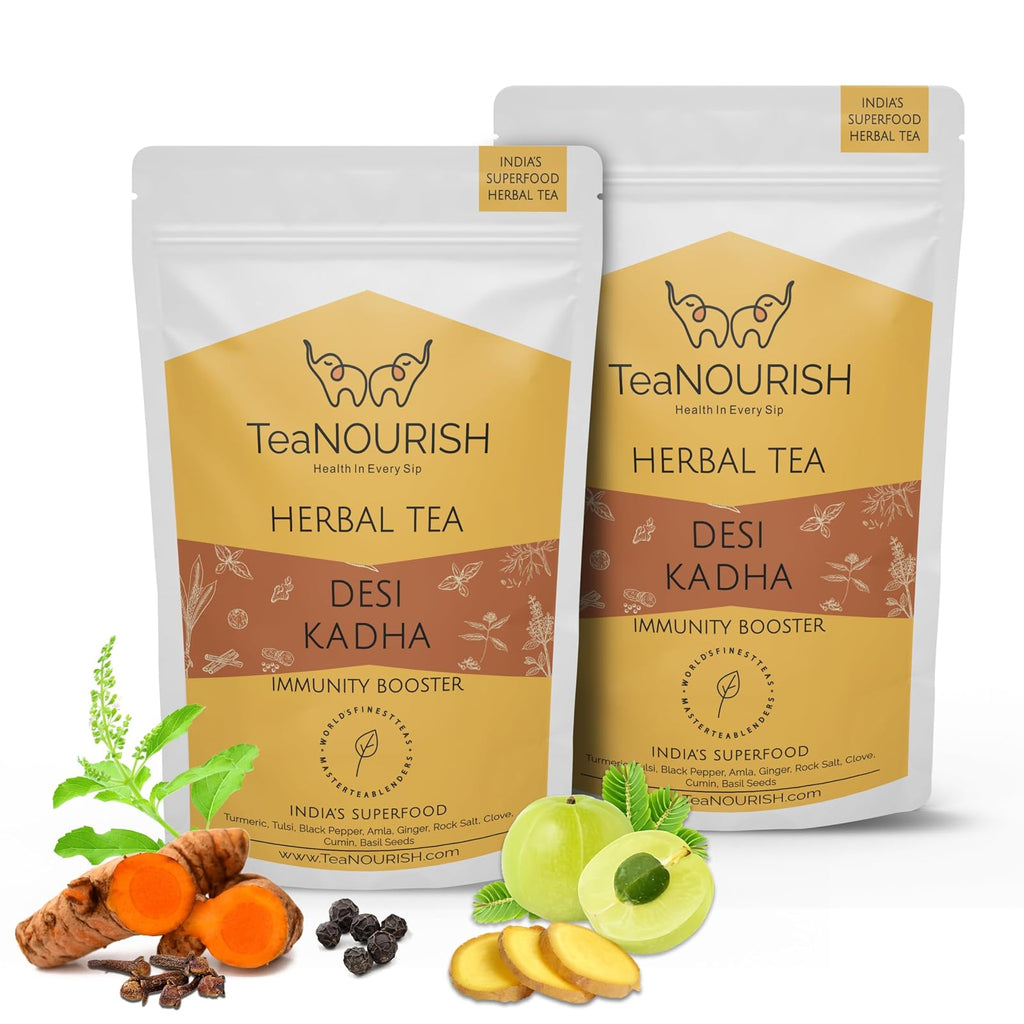 TeaNOURISH Desi Kadha herbal tea blend