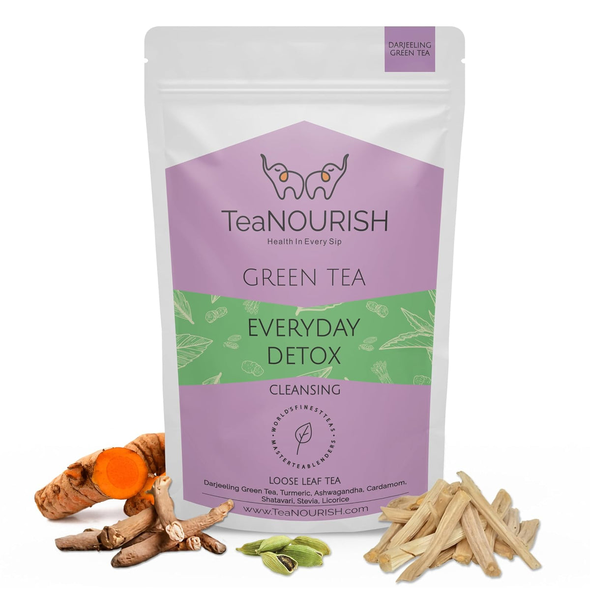 TeaNOURISH Everyday Detox Green Tea benefits