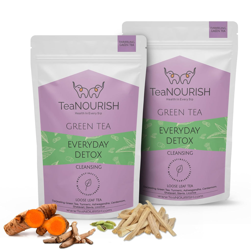 TeaNOURISH Everyday Detox Green Tea benefits