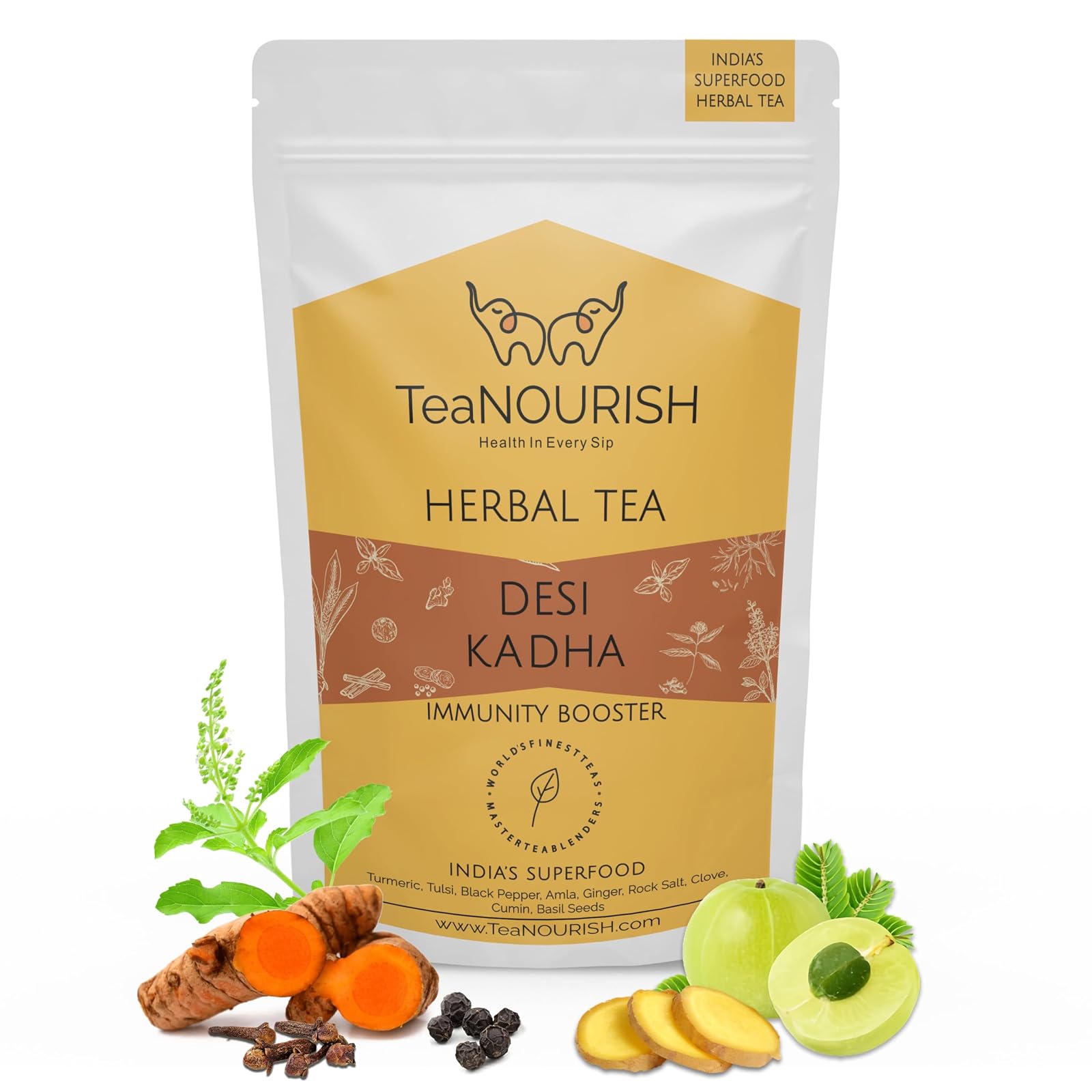 TeaNOURISH herbal tea for wellness