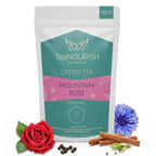 TeaNOURISH Mountain Rose Green Tea benefits