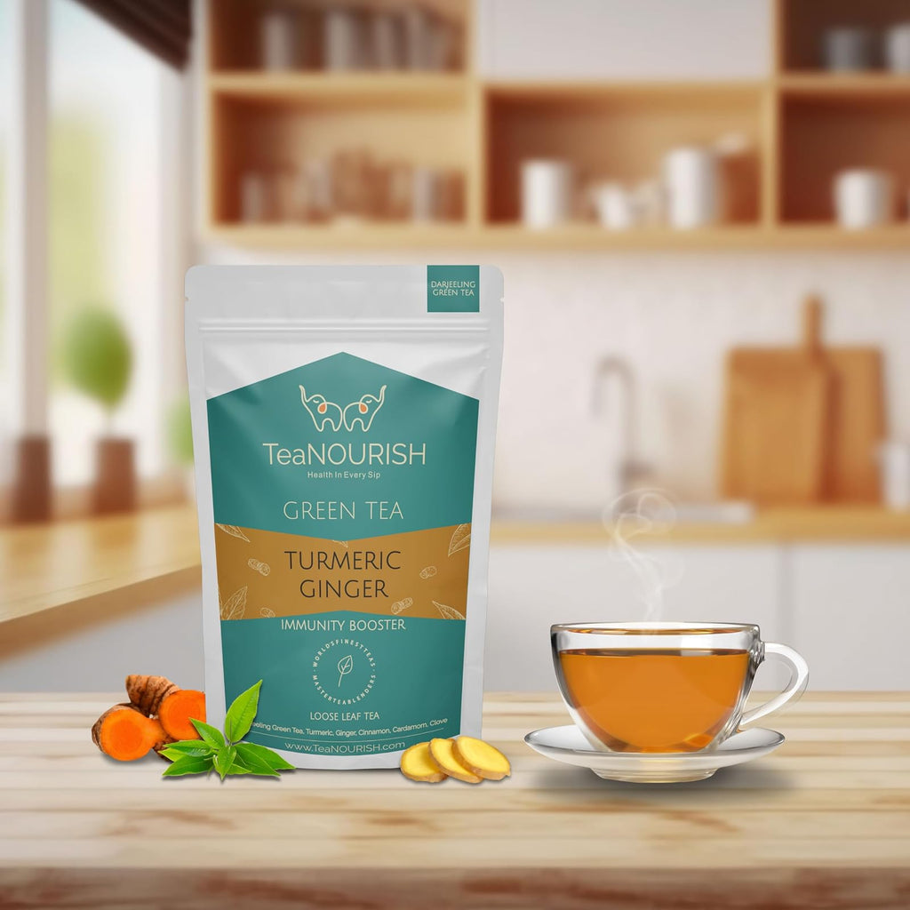 TeaNOURISH turmeric ginger infusion