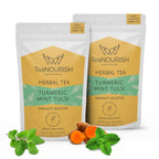 TeaNOURISH turmeric mint herbal tea