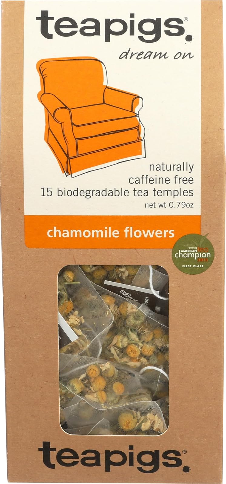 teapigs chamomile flowers herbal tea