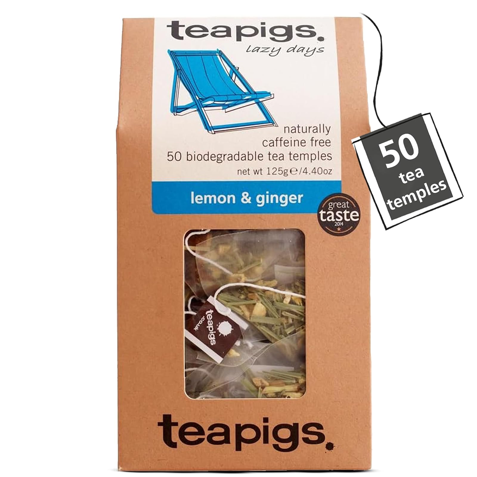 Teapigs lemon ginger herbal tea