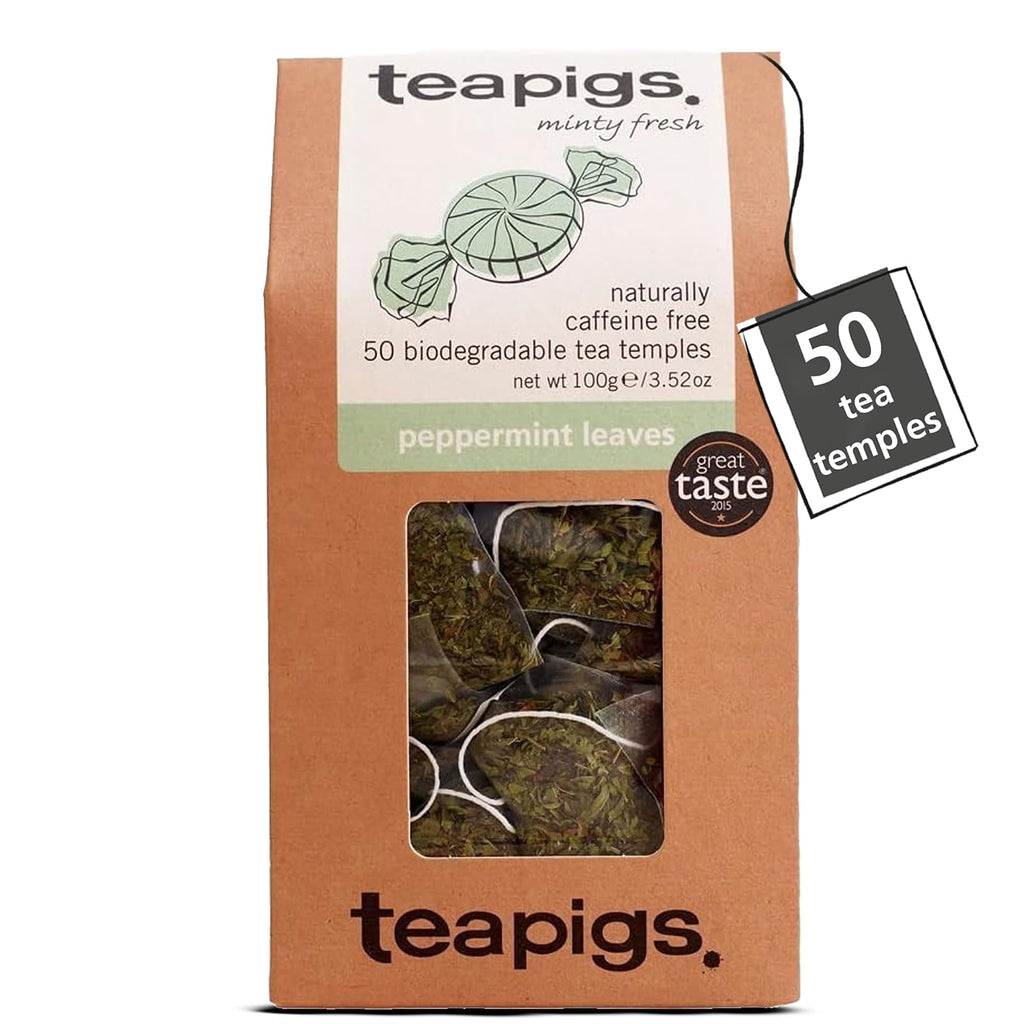 teapigs peppermint leaves herbal tea