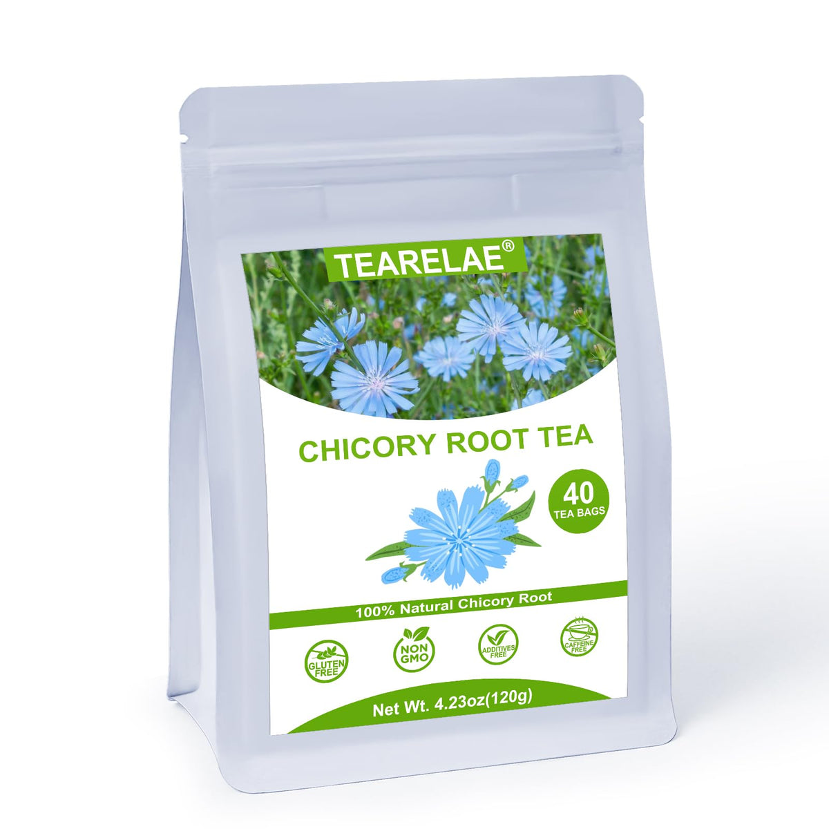 TEARELAE chicory root tea bags