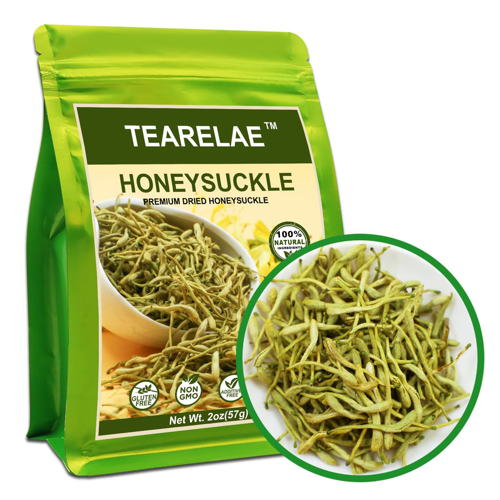 TEARELAE dried honeysuckle flowers herbal tea