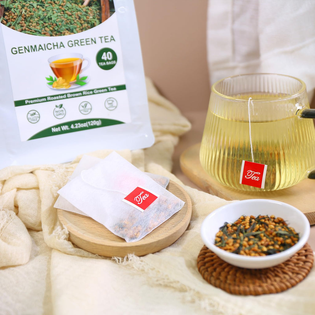 TEARELAE Genmaicha tea for cozy evenings