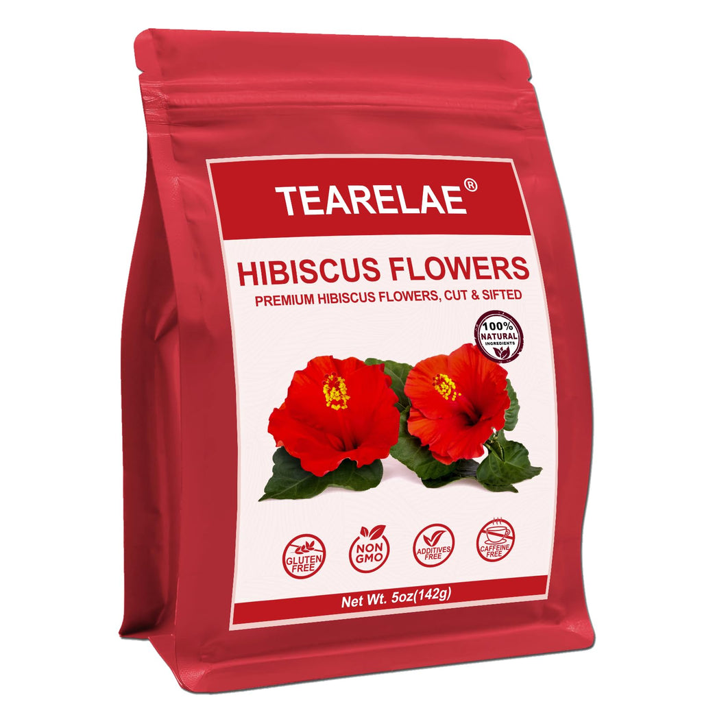 TEARELAE hibiscus flowers loose leaf tea
