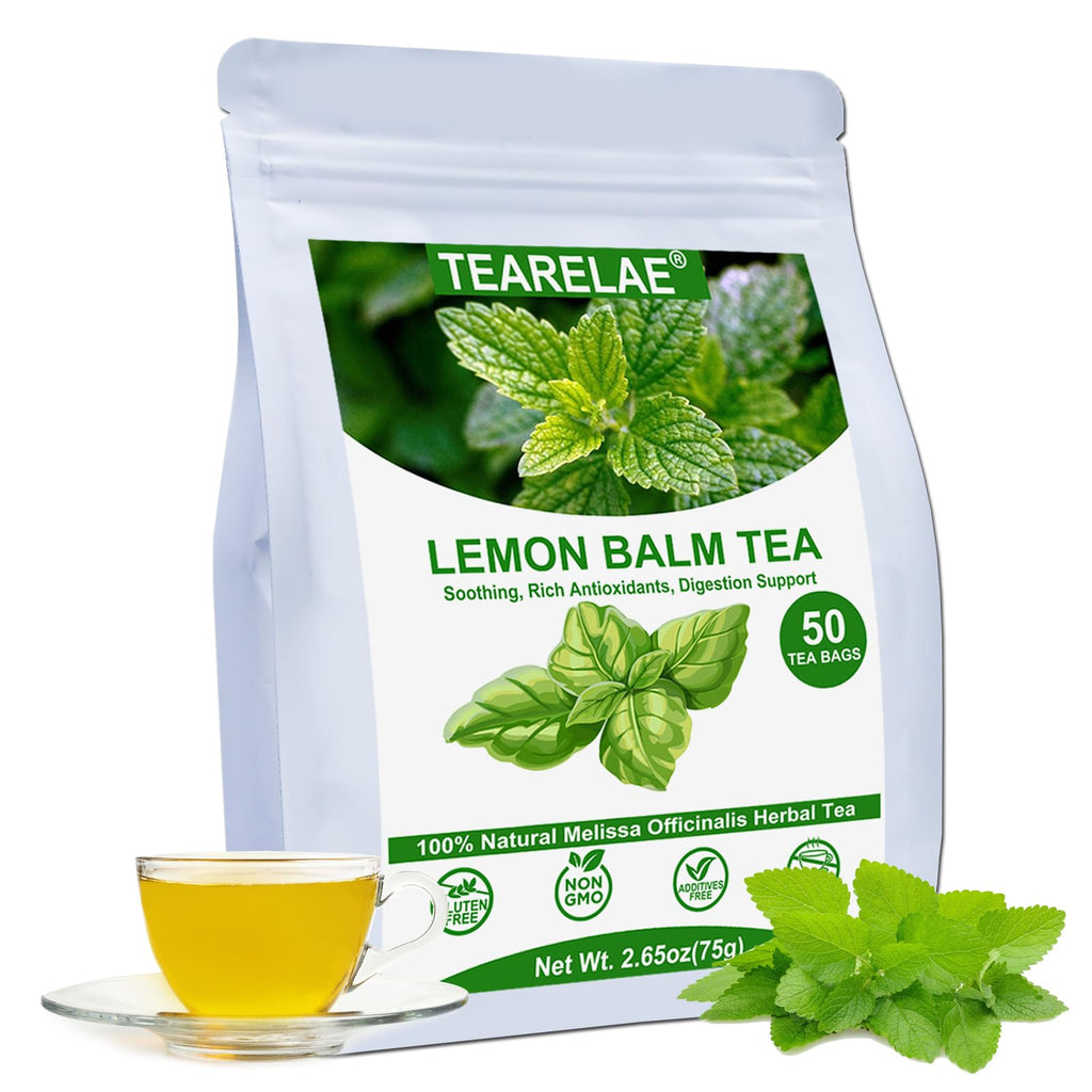 TEARELAE lemon balm herbal tea bags