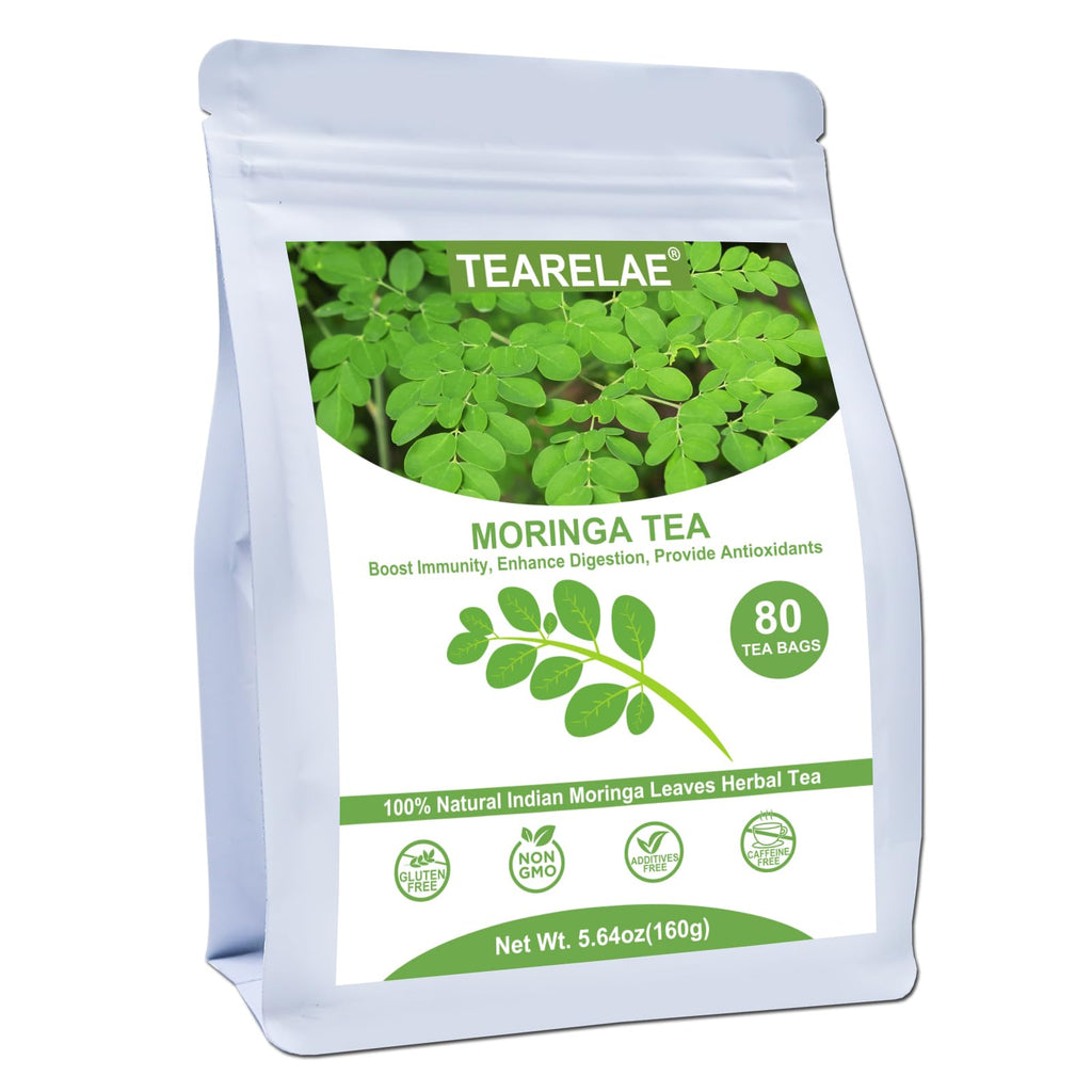 TEARELAE moringa tea bags for wellness