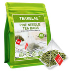 TEARELAE pine needle herbal tea bags