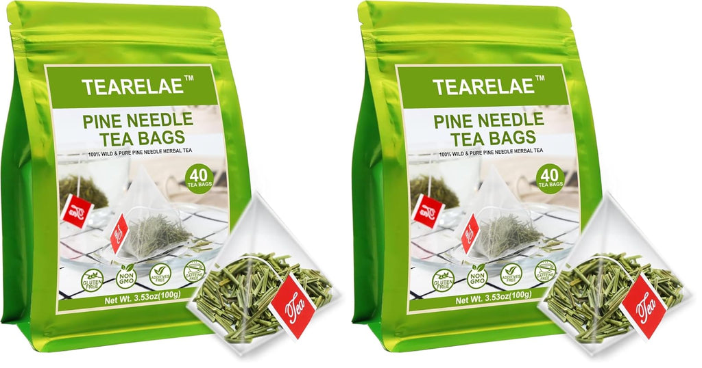TEARELAE pine needle tea bags