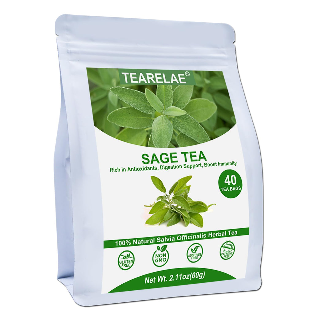 TEARELAE sage leaf herbal tea bags
