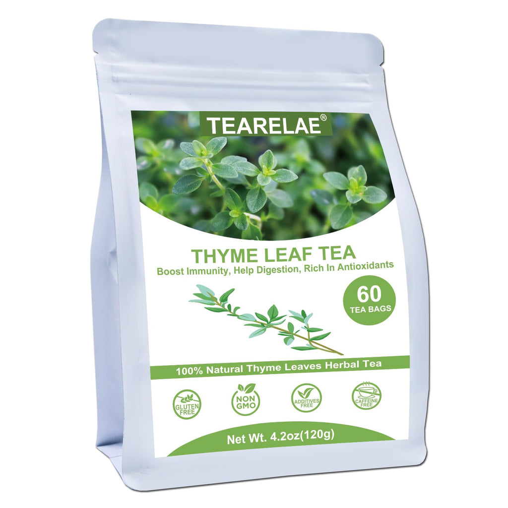 TEARELAE thyme tea bags for relaxation