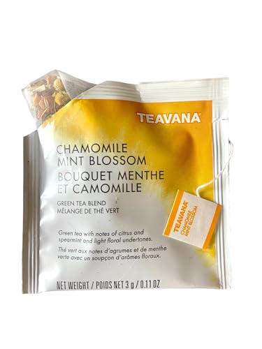 TEAVANA chamomile mint herbal tea sachets