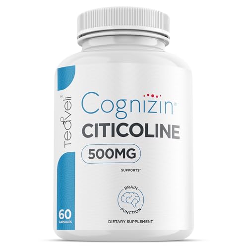 Teaveli Cognizin Citicoline capsules for brain health