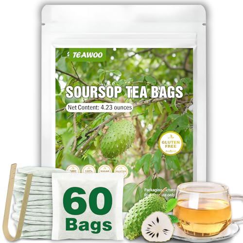 TEAWOO soursop tea bags for relaxation