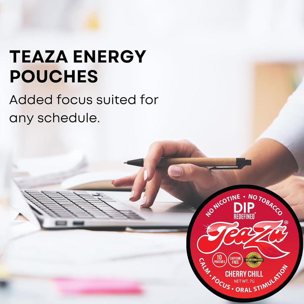 TeaZa Cherry Chill for all-day energy