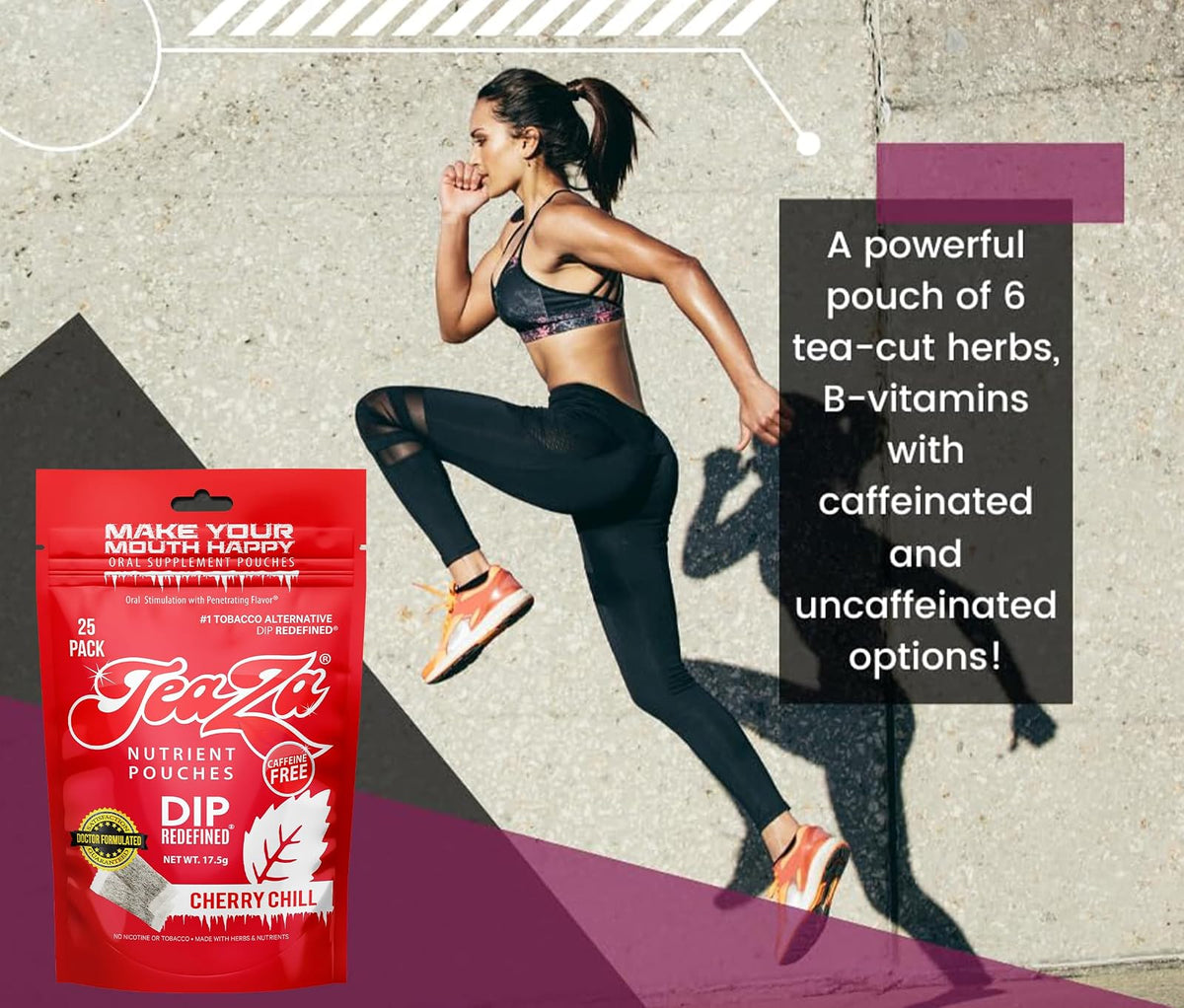TeaZa Cherry Chill for workout recovery