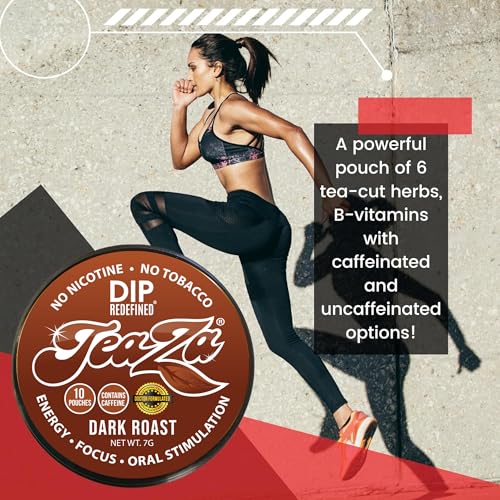 TeaZa Dark Roast for sustained energy