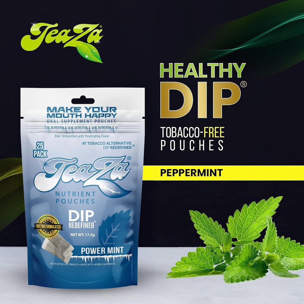 TeaZa endurance pouches for active lifestyles