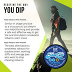 TeaZa endurance pouches with mint flavour