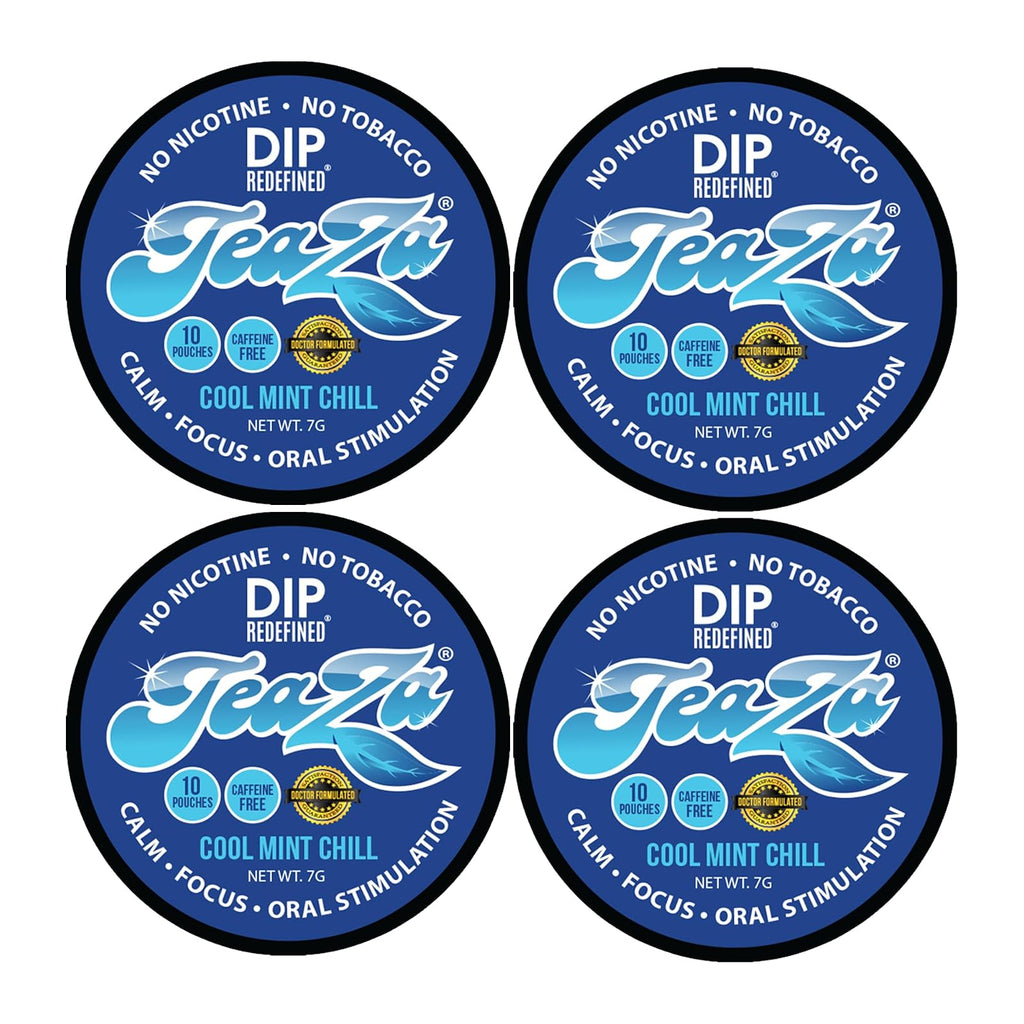 TeaZa Energy Pouches Cool Mint