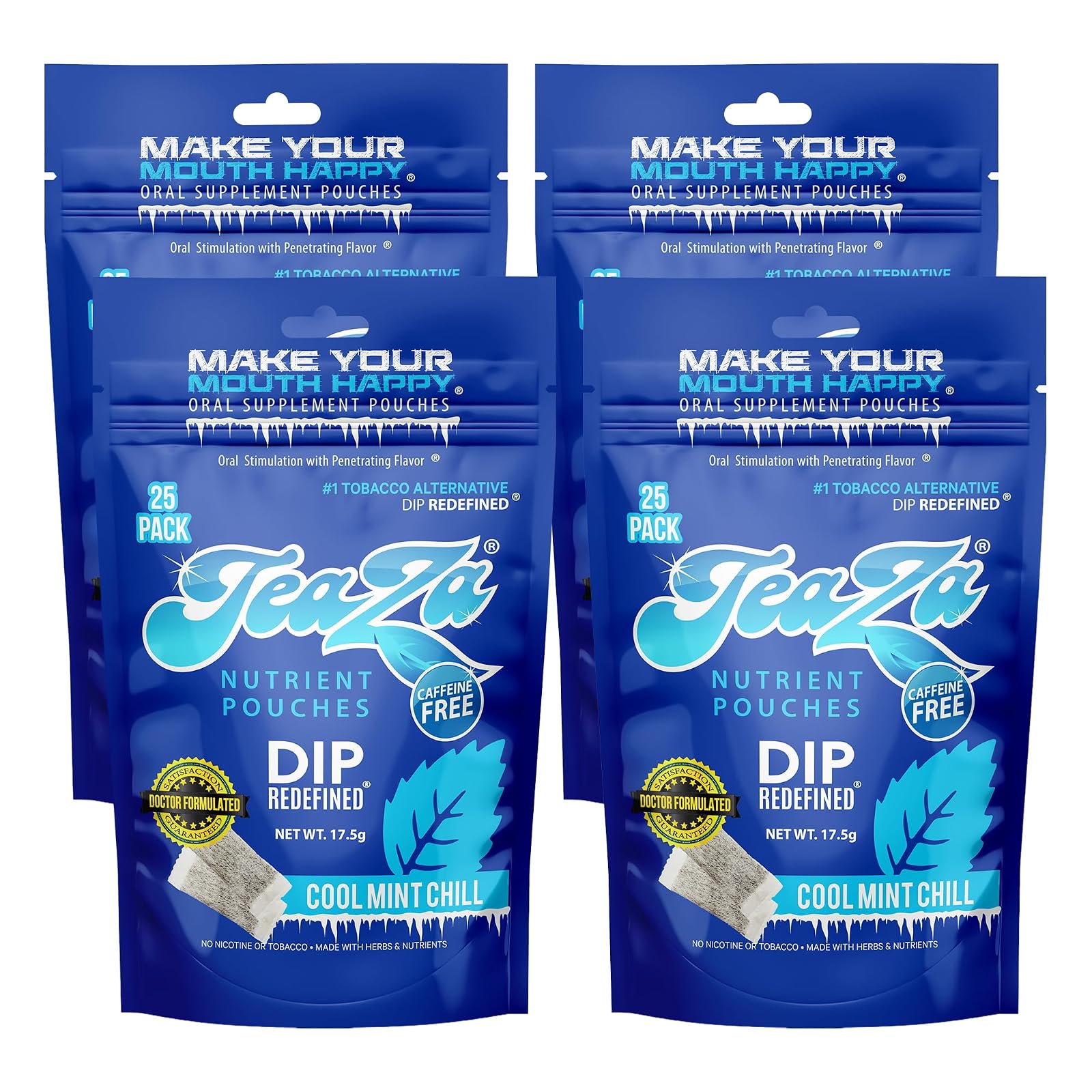 TeaZa Energy Pouches multivitamins for adults