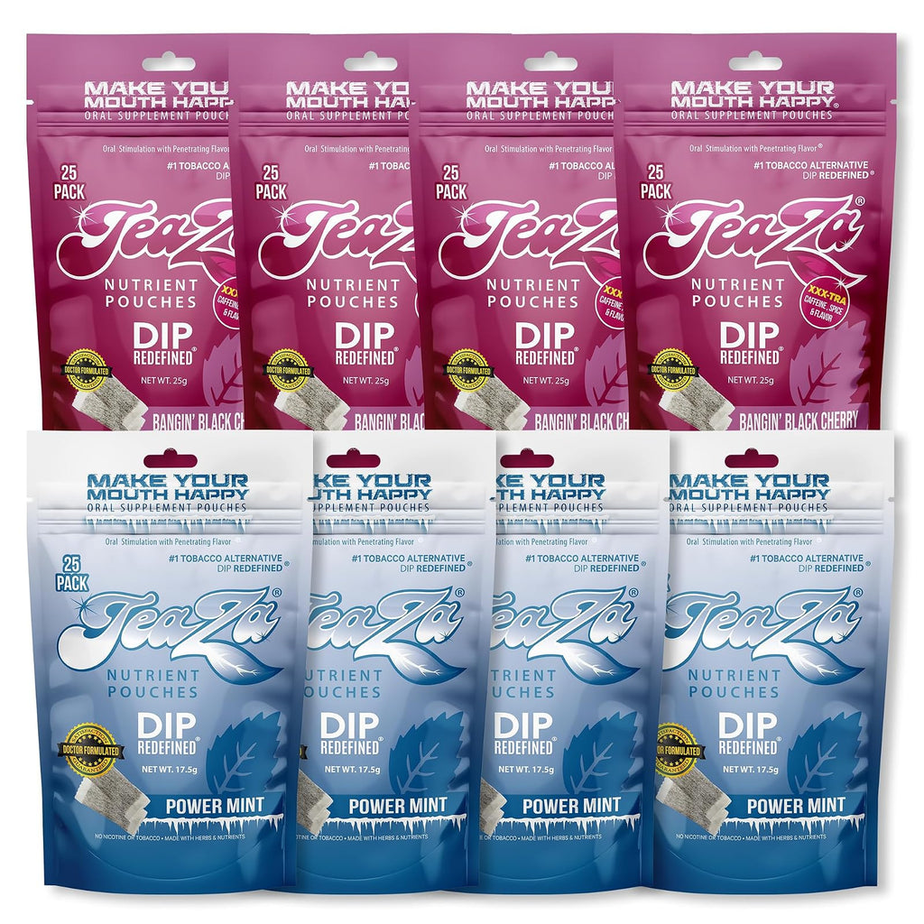 TeaZa Energy Pouches Power Mint