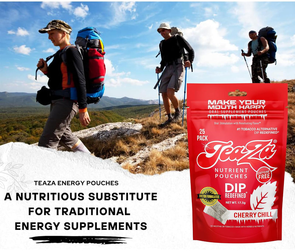 TeaZa pouches for active lifestyles