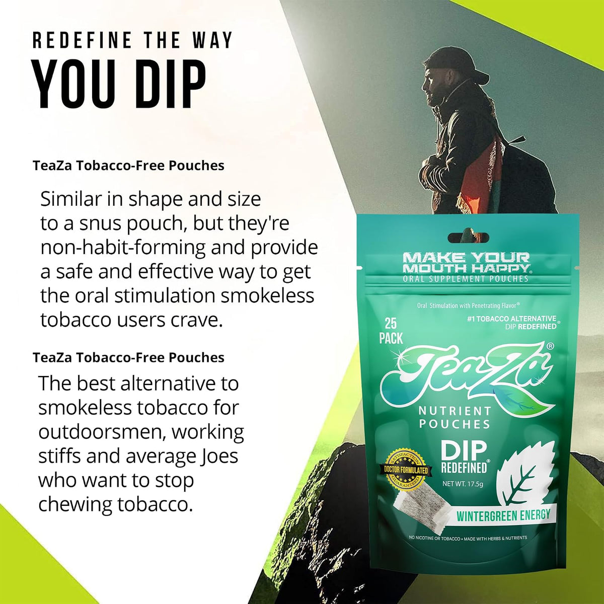 TeaZa Wintergreen for workout recovery