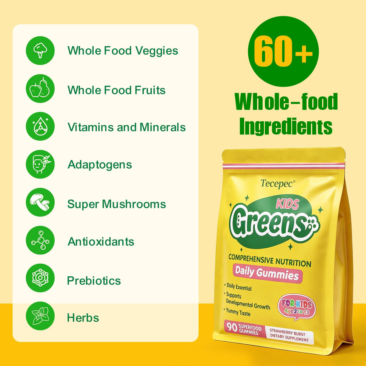 Tecepec multivitamins for healthy growth