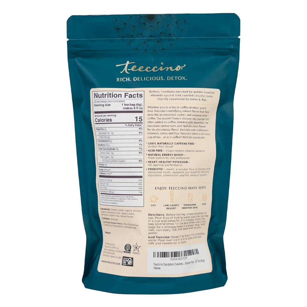 Teeccino chamomile tea alternative