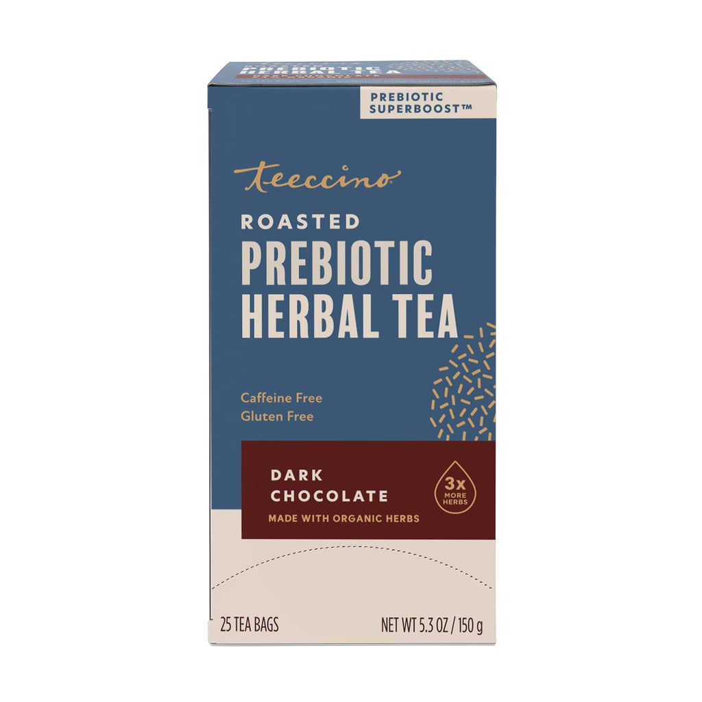 Teeccino dark chocolate herbal tea bags